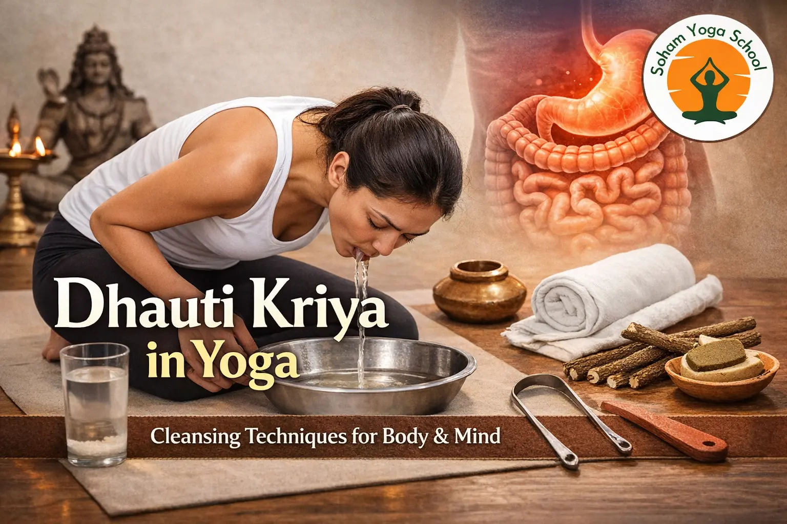 What Is Dhauti Kriya? Benefits, Types, and Safety Guidelines